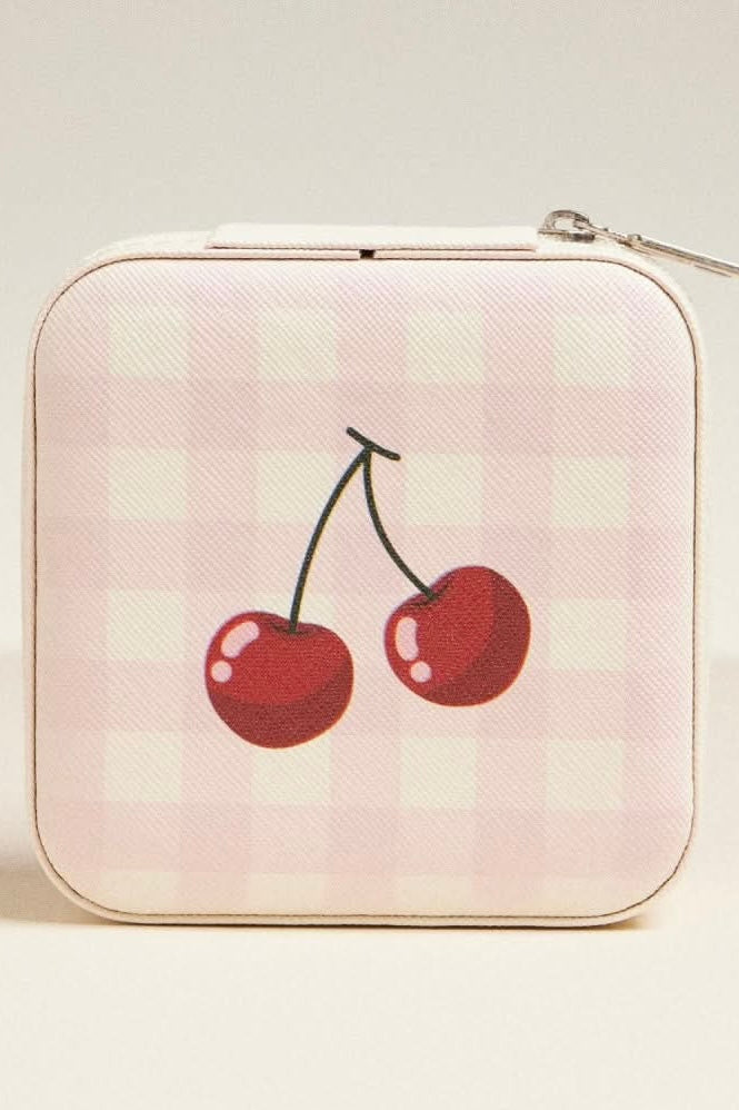 Vegan Leather Travel Jewelry Box · Madison + Mallory